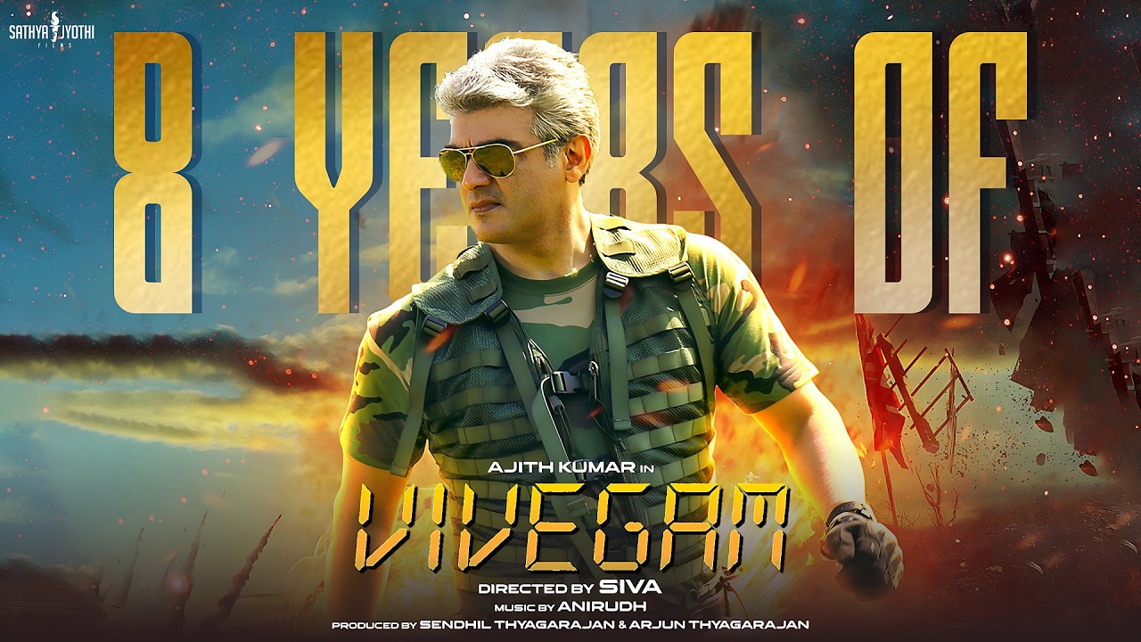 8 years of Vivegam | Ajith Kumar, Vivek Oberoi, Kajal, Akshara | Vetri ...