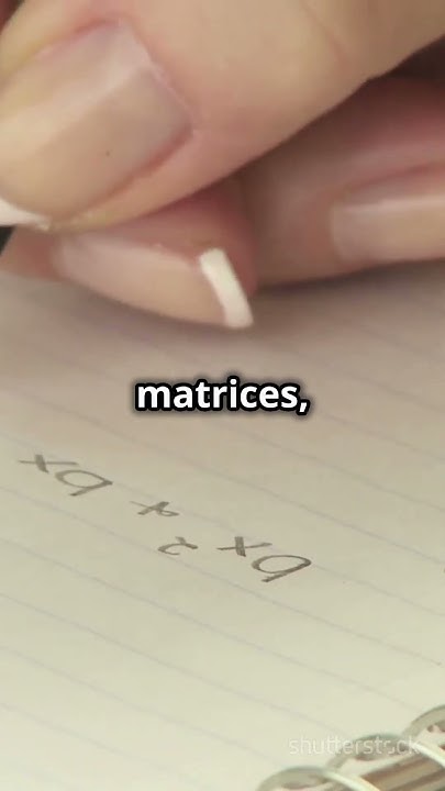 Master Matrices in 60 Seconds! - YouTube