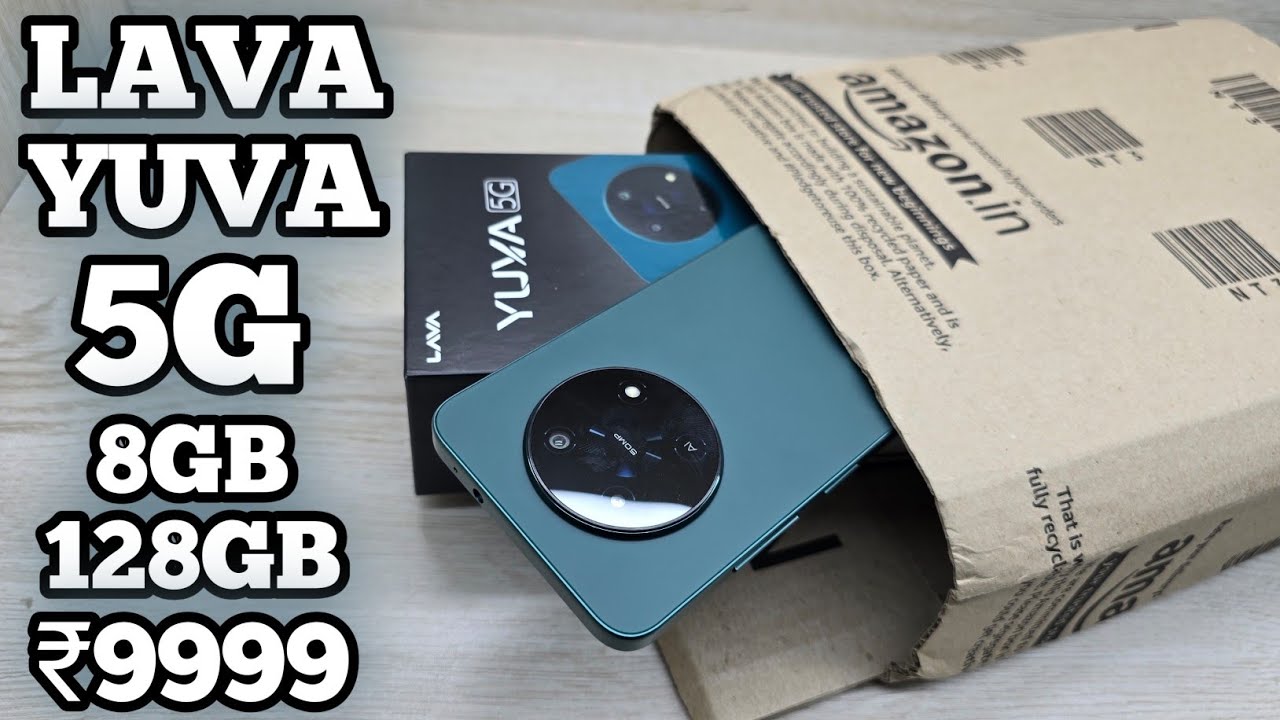 Lava Yuva 5G 8GB/128GB Unboxing Amazon Sale Unit - New Budget 5G King ...