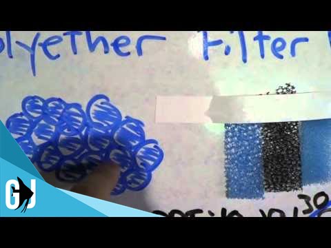#321: How is Open Cell Reticulated Polyether Filter Foam Made? - Tank ...