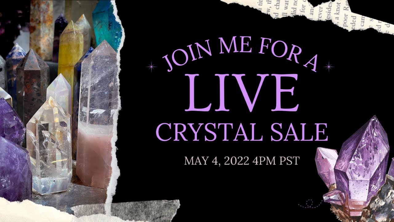 💎 LIVE Crystal Sale - YouTube