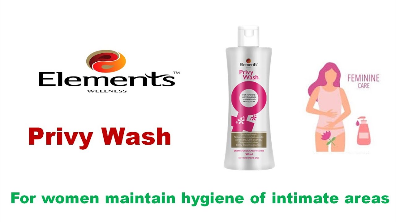 Elements Wellness Privy wash | Women intimate hygiene care - YouTube