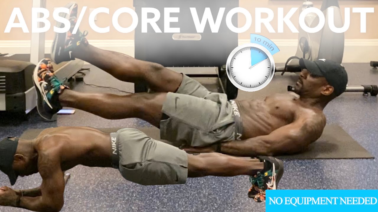 ABS WORKOUT (Bodyweight Workout) No Equipment Needed | At Home Abs ...