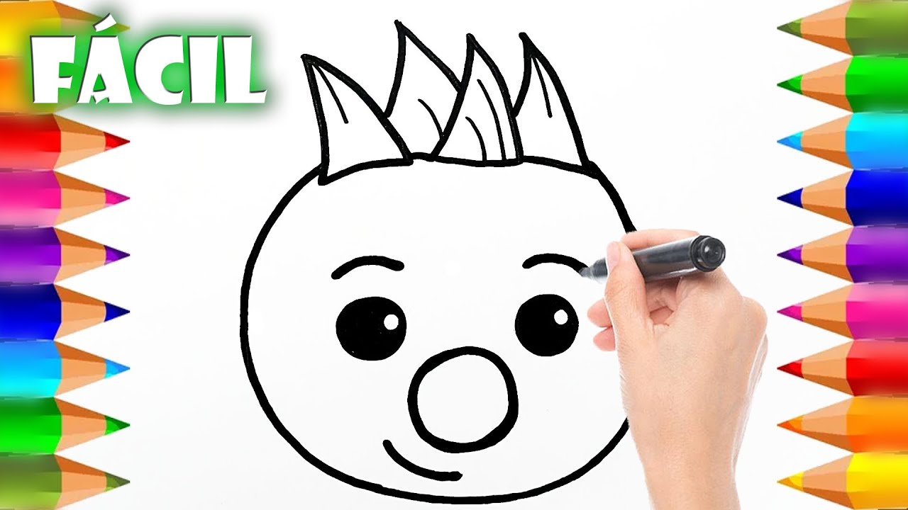 Cómo dibujar la Cara de Pin Pon FÁCIL | Dibujos para niños - YouTube
