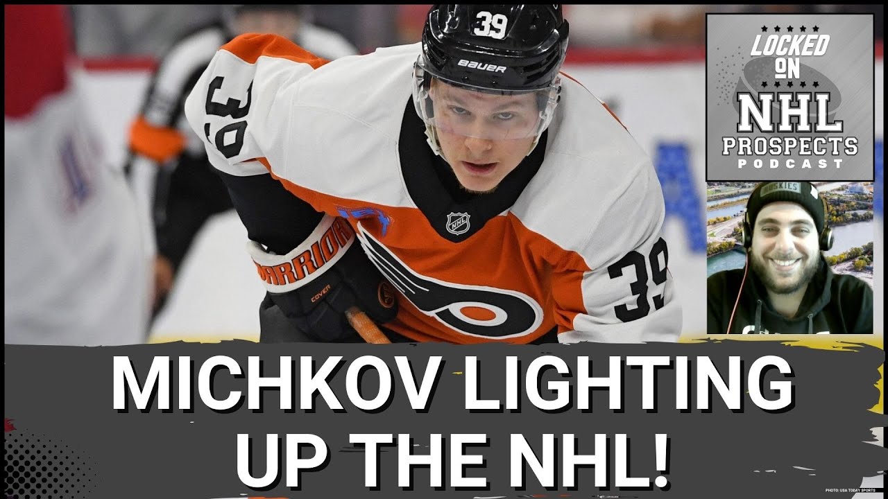 MATVEI MICHKOV HAS ARRIVED! | Flyers Prospect Updates - YouTube