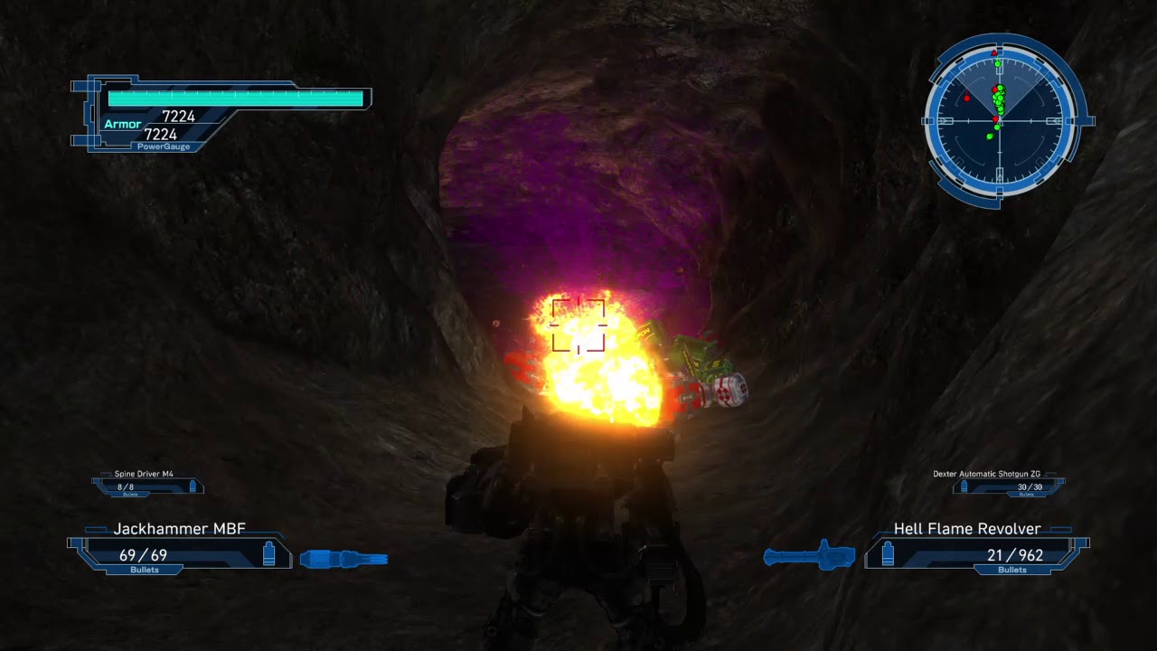 EDF 5 Weapons - Hell Flame Revolver - YouTube