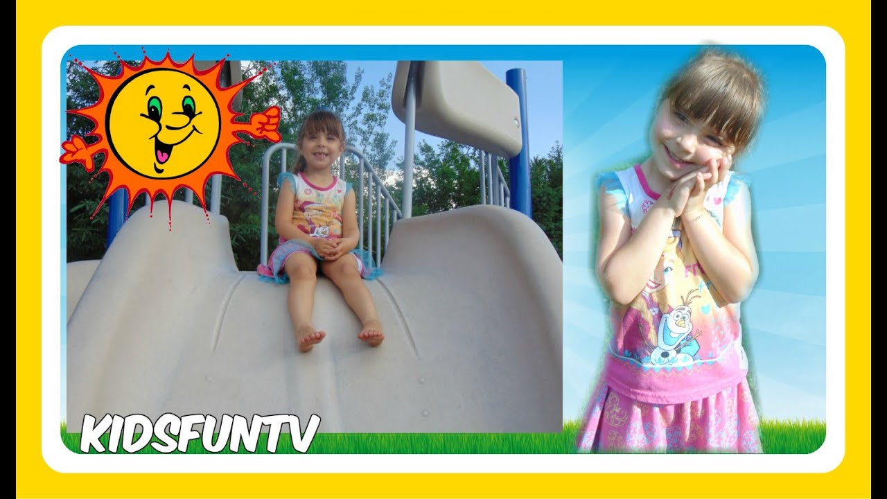 Playground For Kids and Toddlers / Outdoor Fun For Children / KidsFunTV ...