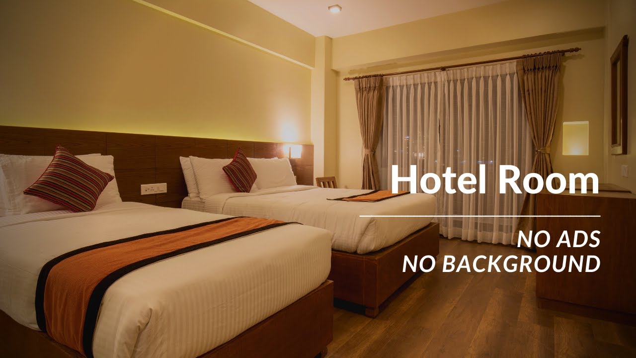 Cozy Hotel Room | Relaxing Sounds For Sleep | White Noise Channel - YouTube