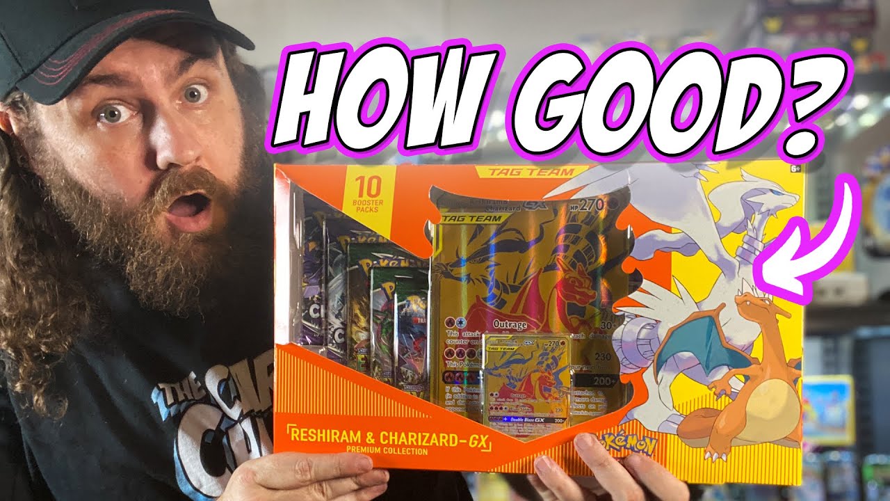 GOLD CHARIZARD COLLECTION BOX - Pokemon Opening - YouTube