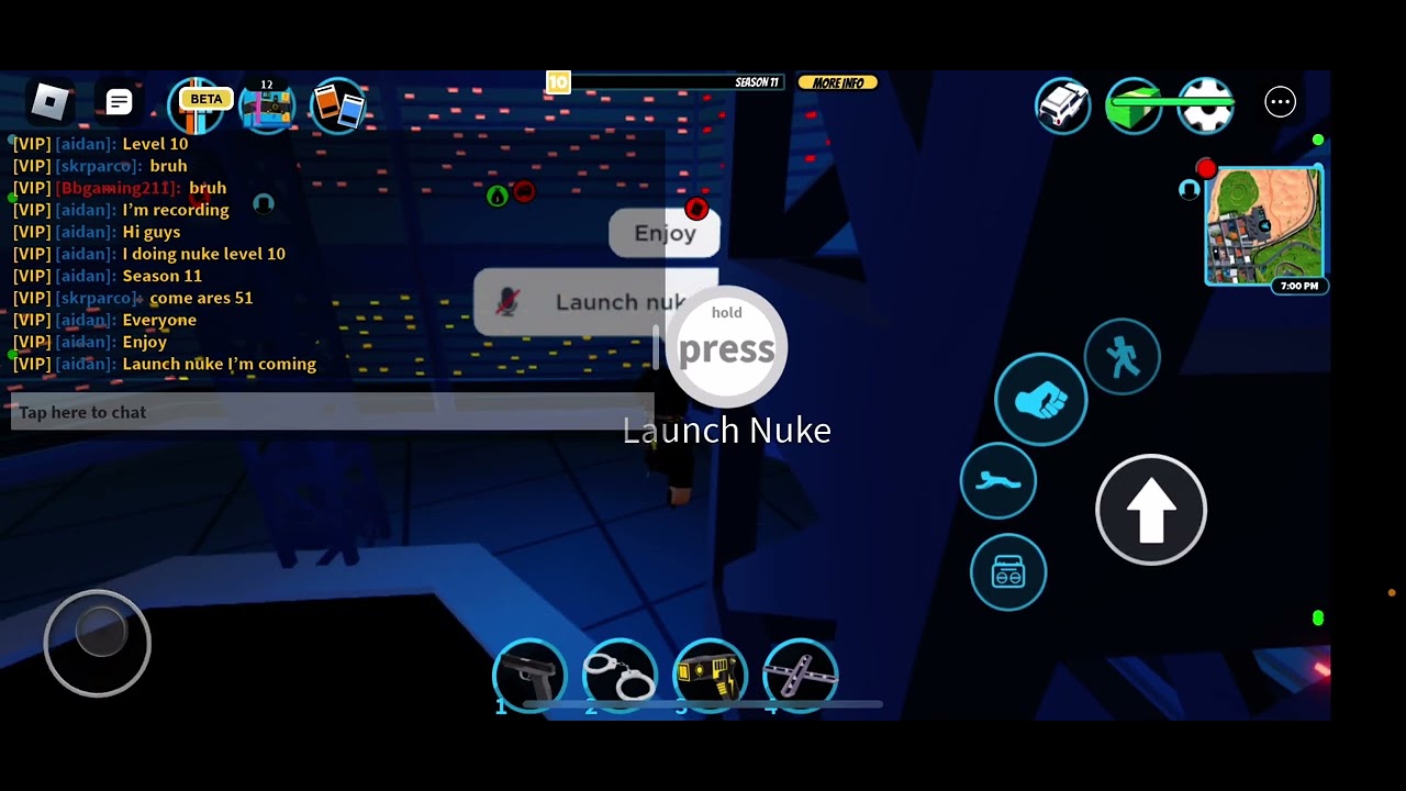Roblox Jailbreak Launch Nuke Season 11 Level 10 - YouTube