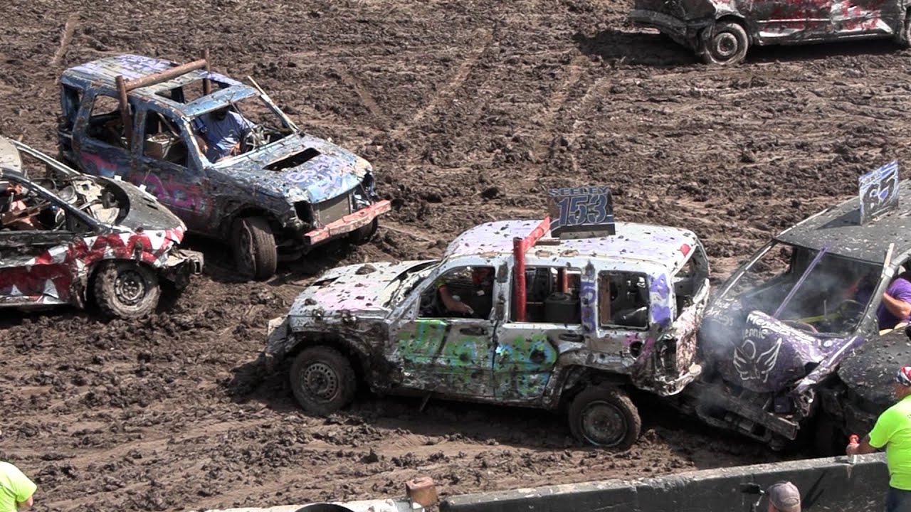 Compact Truck & Minivan Heat 2 - Meltdown Derby 2024 - YouTube