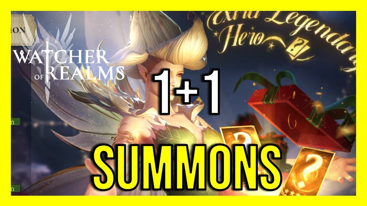 My 1+1 Summons | Frostfall Jamboree | Watcher of Realms - YouTube