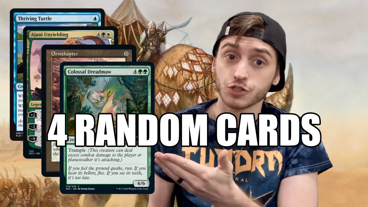 4 Random Lists of 4 Random Cards (400 Subscribers Celebration) (MTG ...