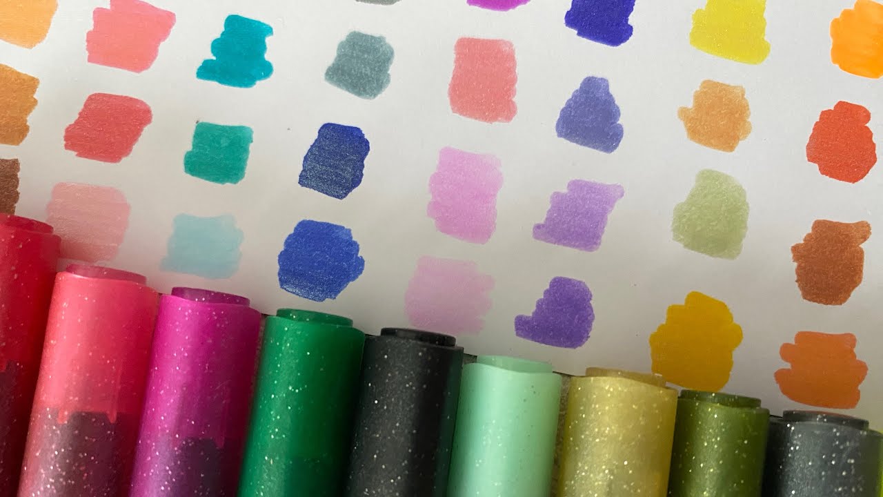 ACTION TWINMARKERS GLITTERS TOP OU FLOP - YouTube