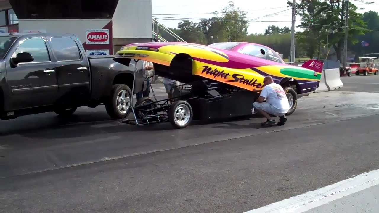 Night Stalker Jet Funny Car - Second Pass - YouTube