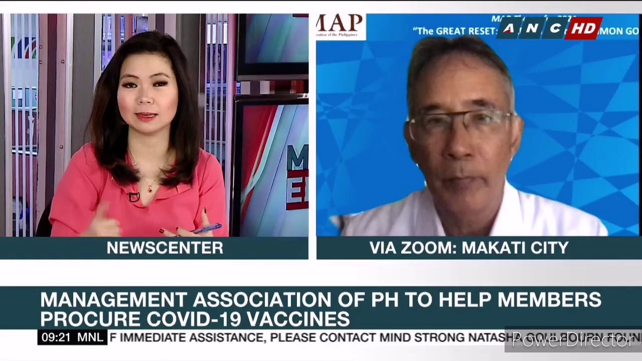 Interview of MAP Pres Aurelio R. Montinola III by ANC’s Michelle Ong on ...