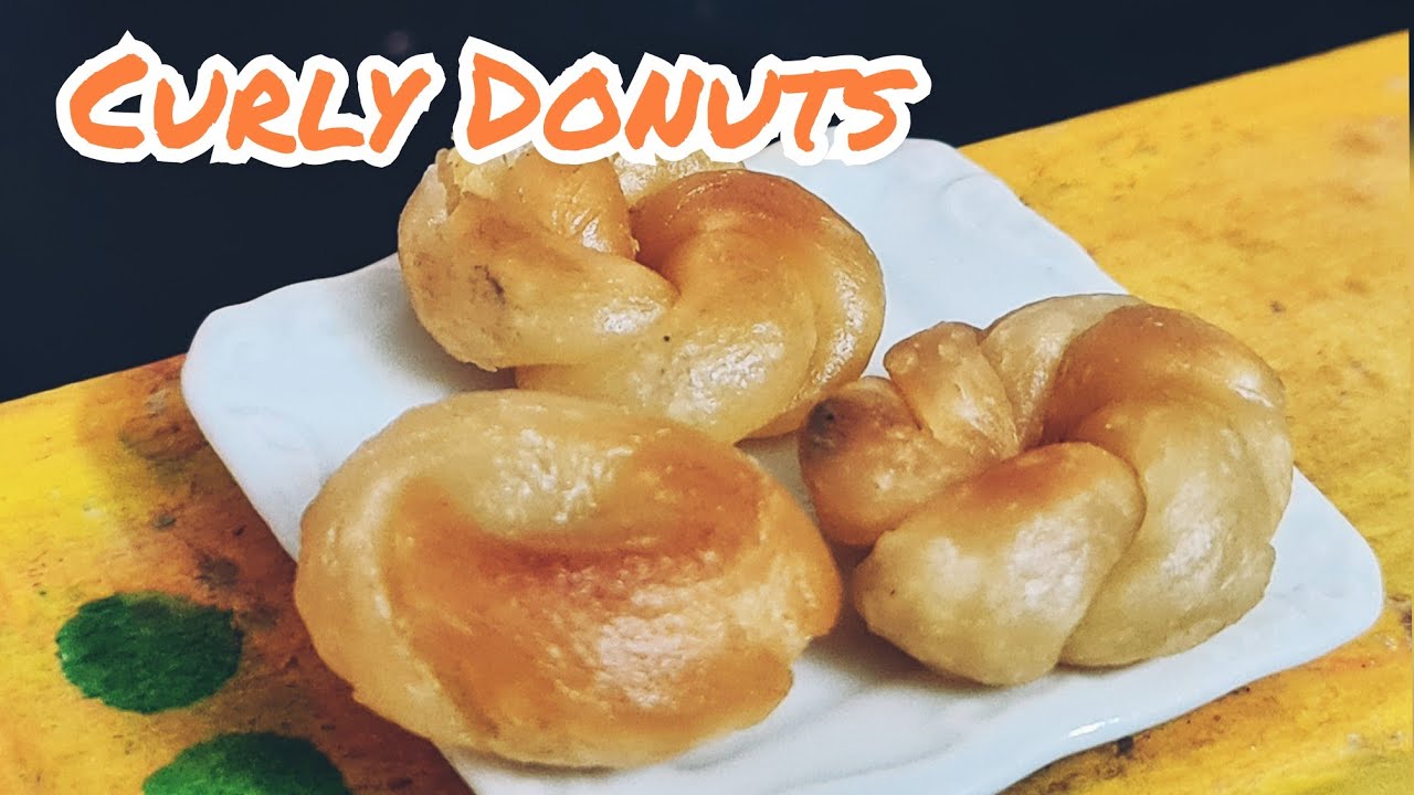 Curly Donuts Recipe - YouTube