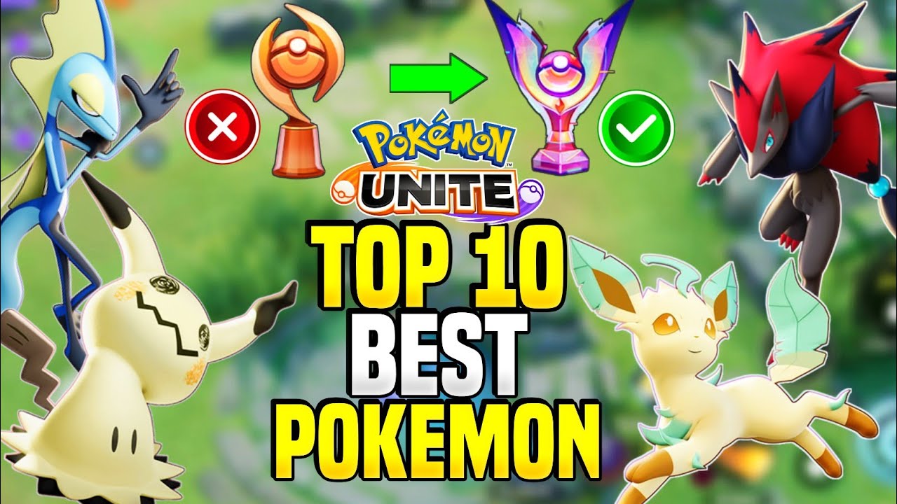Top 10 Best Pokemon For Solo Ranking! Reach Master Rank in 1 Day | Must ...