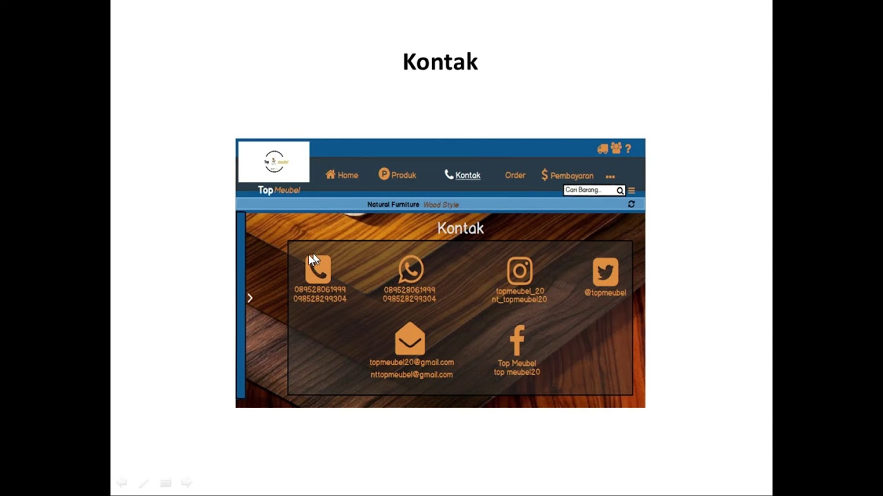 Desain Interface Halaman Website-IMK C - YouTube