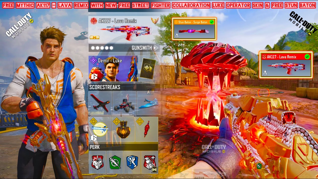 FREE Mythic AK117 is unstoppable with New FREE Demir - Luke Skin to ...