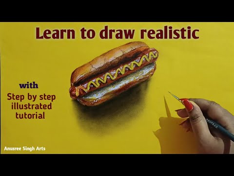 How to draw realistic drawings. Easy step-by-step guide to draw realism ...