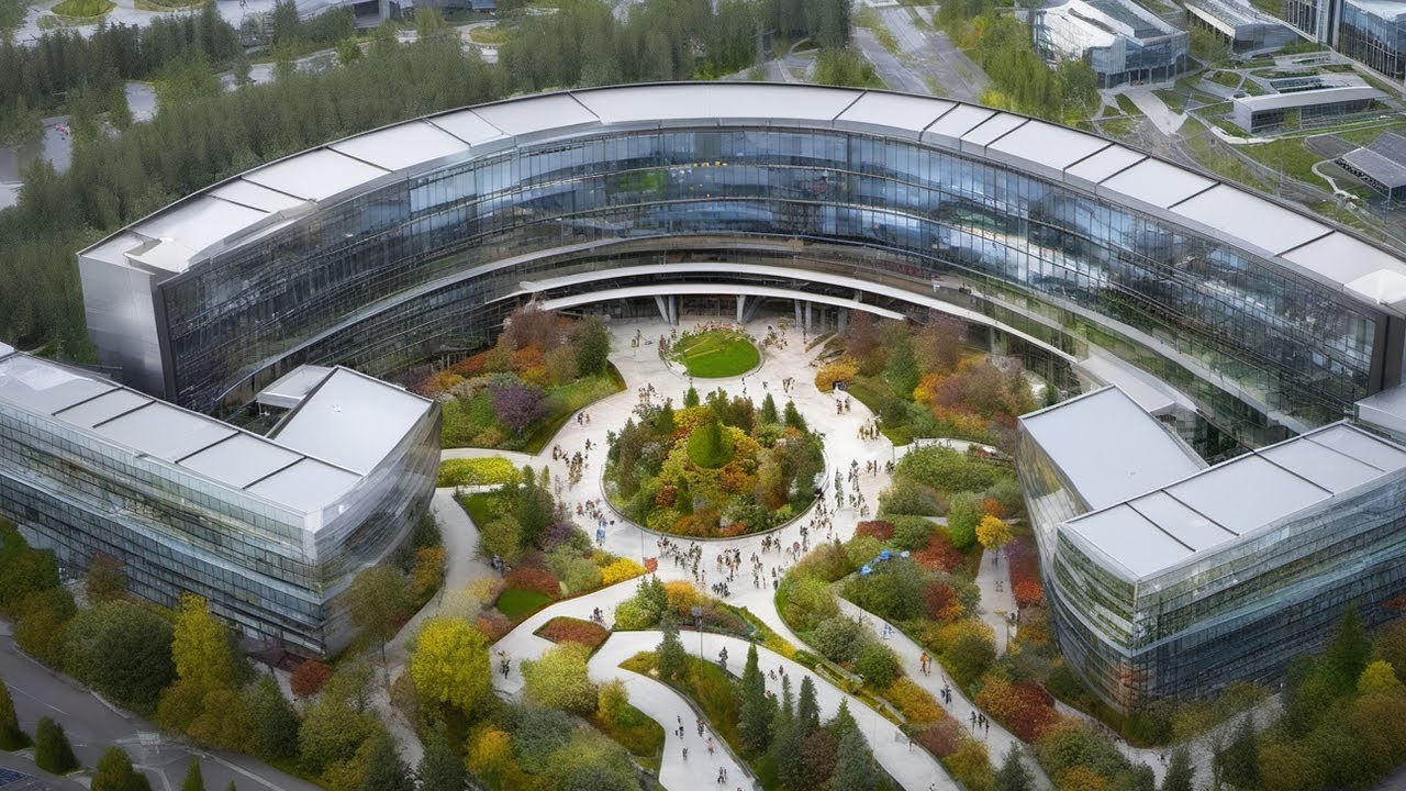 Inside Microsoft's Multi-Billion Dollar Headquarter - YouTube