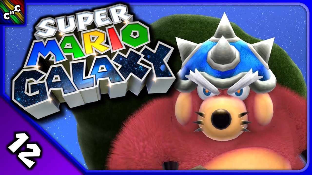 MAJOR BURROWS BOSS BATTLE! | Super Mario Galaxy LETS PLAY Episode 12 ...