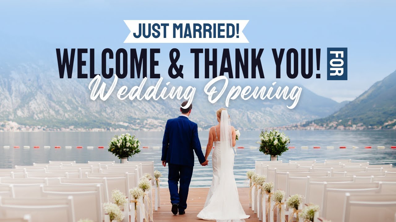 【おしゃれ】WEDDING OPENING MOVIE 16：9 - YouTube