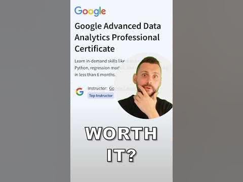 Is The New Google Advanced Data Analytics Professional Certificate ...