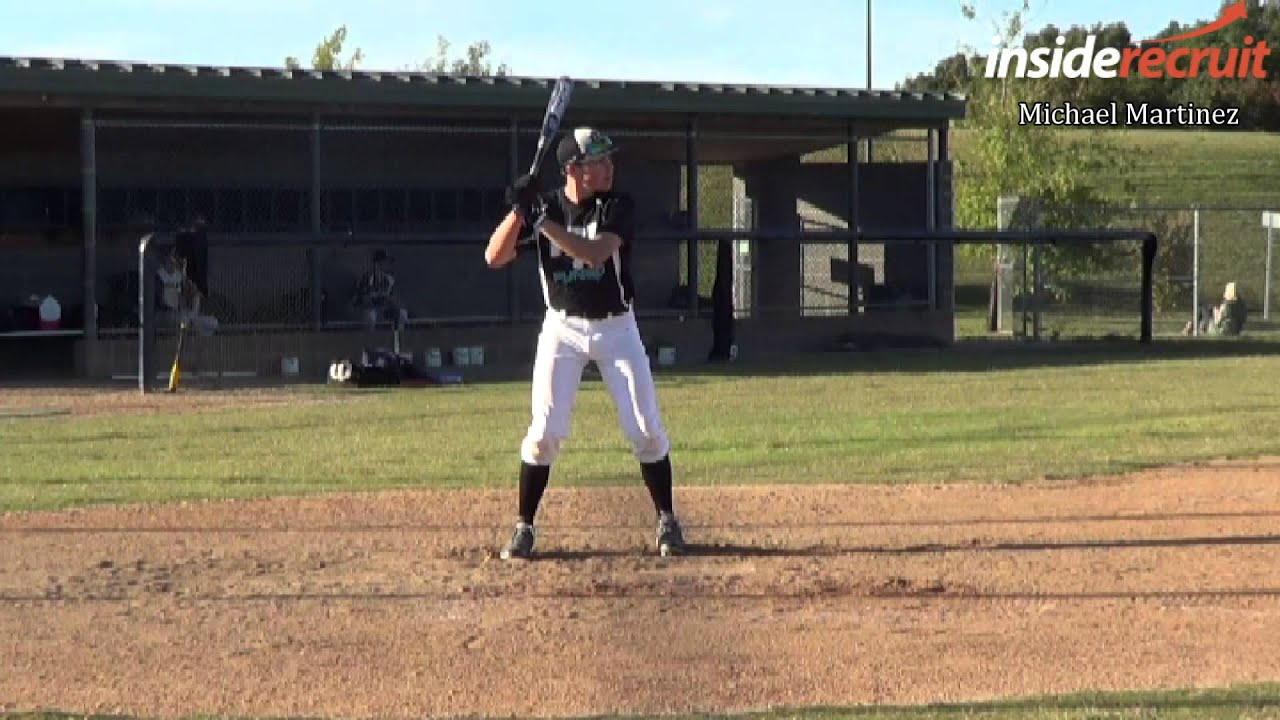Michael Martinez - Baseball Skills Video - Class of 2016 - YouTube