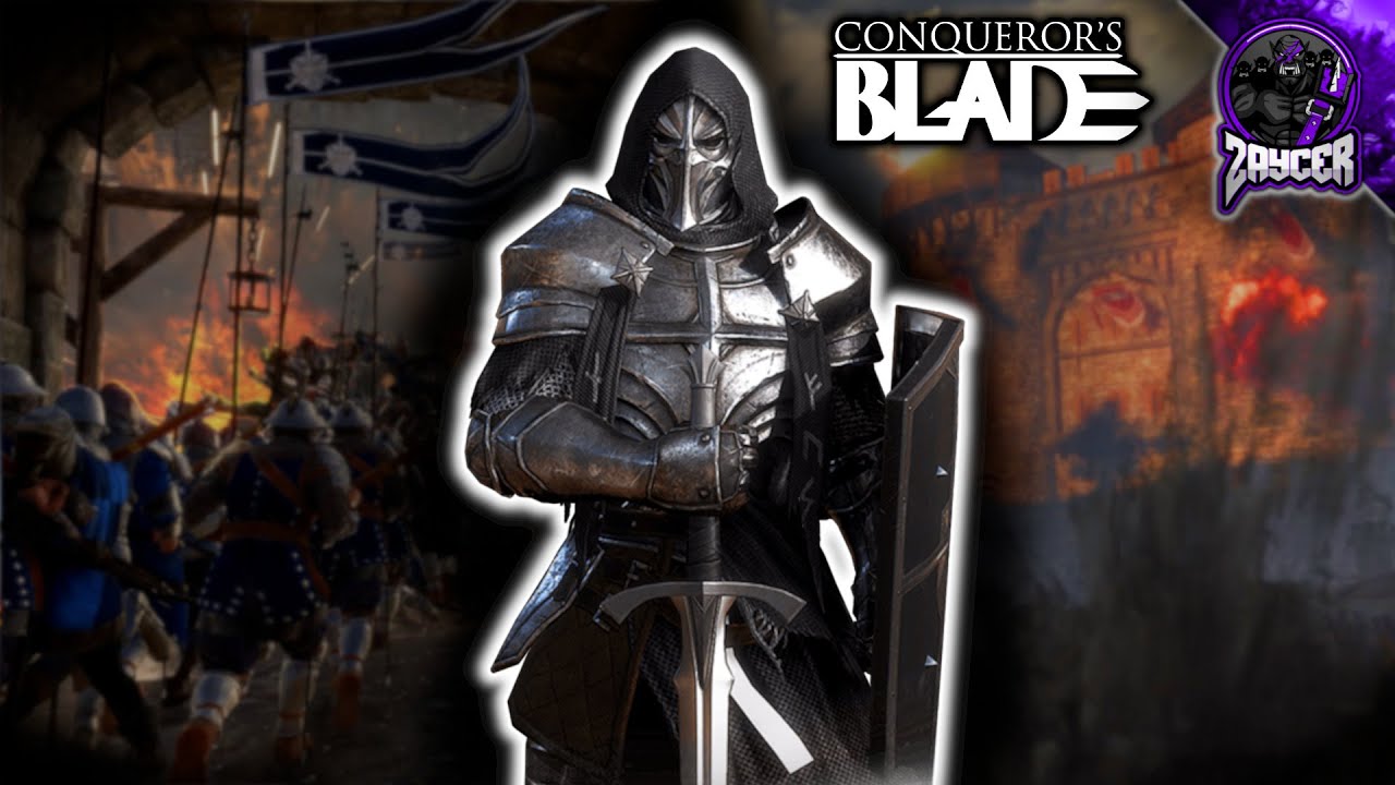Conqueror's Blade Longsword And Shield Siege Gameplay! | EPIC Medieval ...