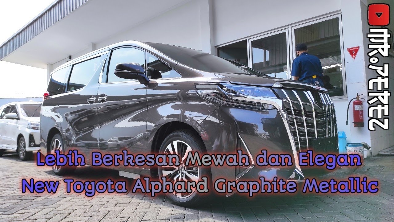 Jarang Ada Yang Punya, New Toyota Alphard Graphite Metallic - YouTube