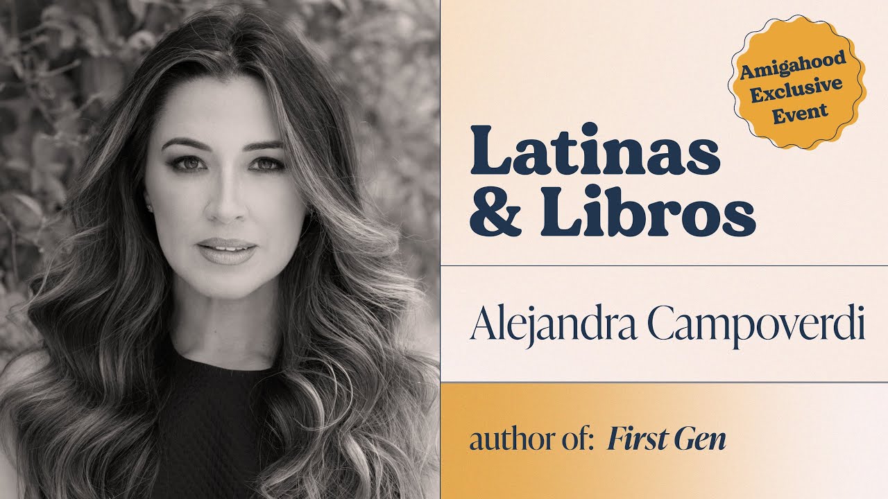 A chat with Alejandra Campoverdi | #WeAllGrow Latinas & Libros - YouTube