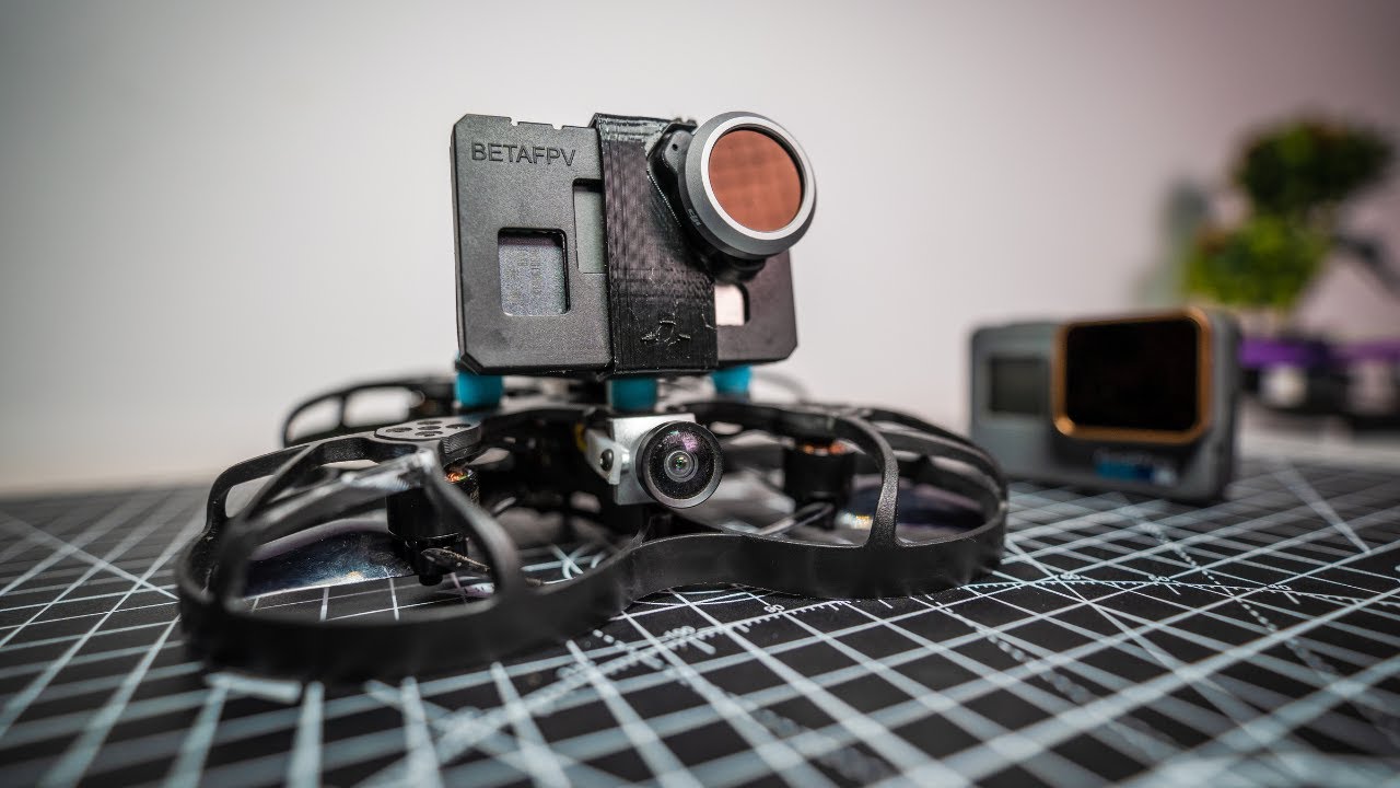 TINY FPV Drone with a NAKED 28g GoPro Camera! - YouTube