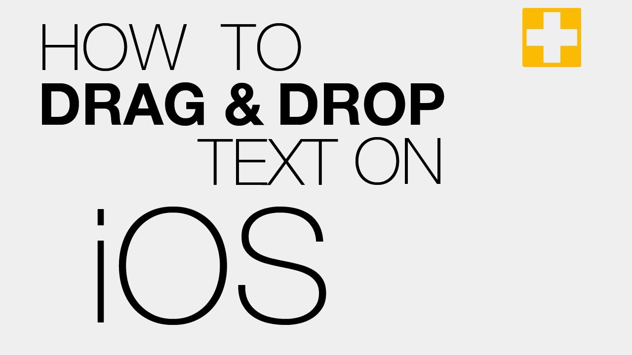 How To Drag And Drop Text On IOS 11 YouTube how-to-drag-and-drop-text-on-ios-11-youtube