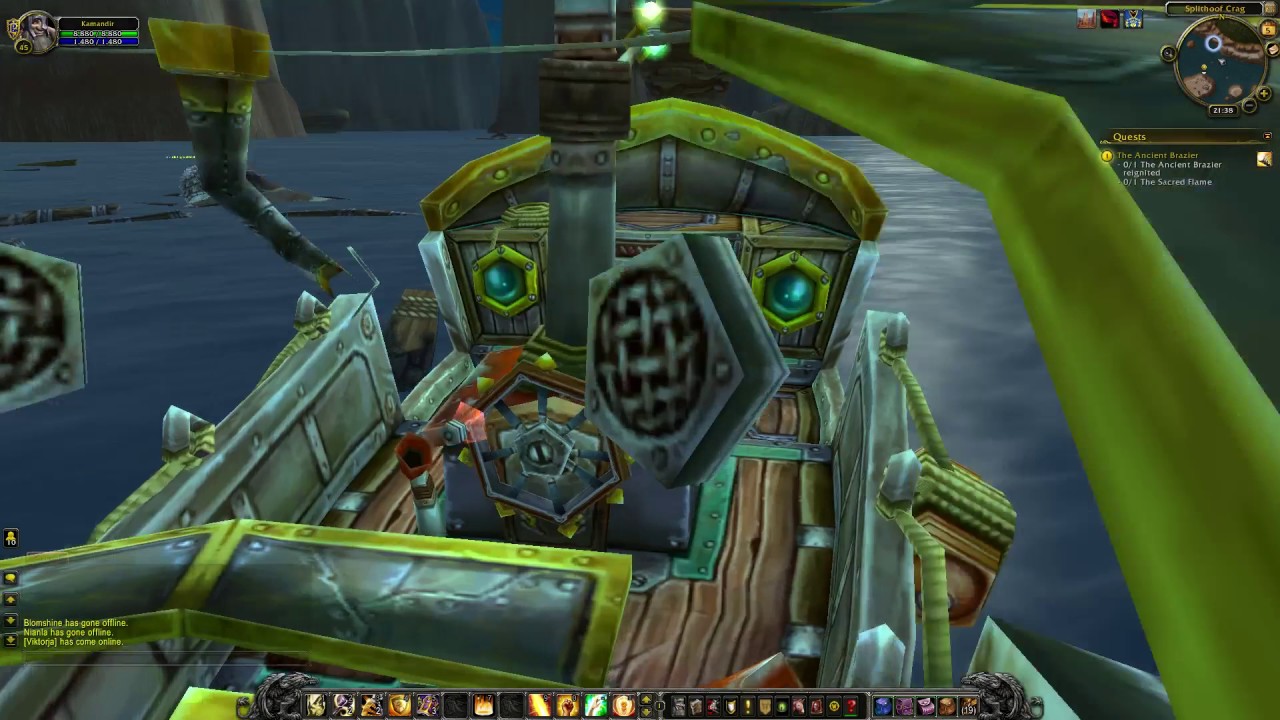 WoW quest #2859 The Ancient Brazier - YouTube