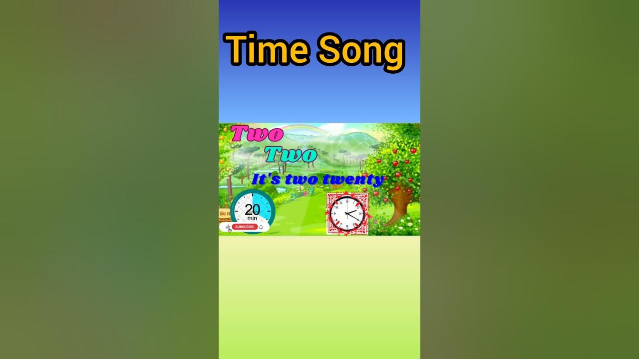 Telling Time Song/What Time Is It? Nursery Rhymes for Babies#abcsong # ...