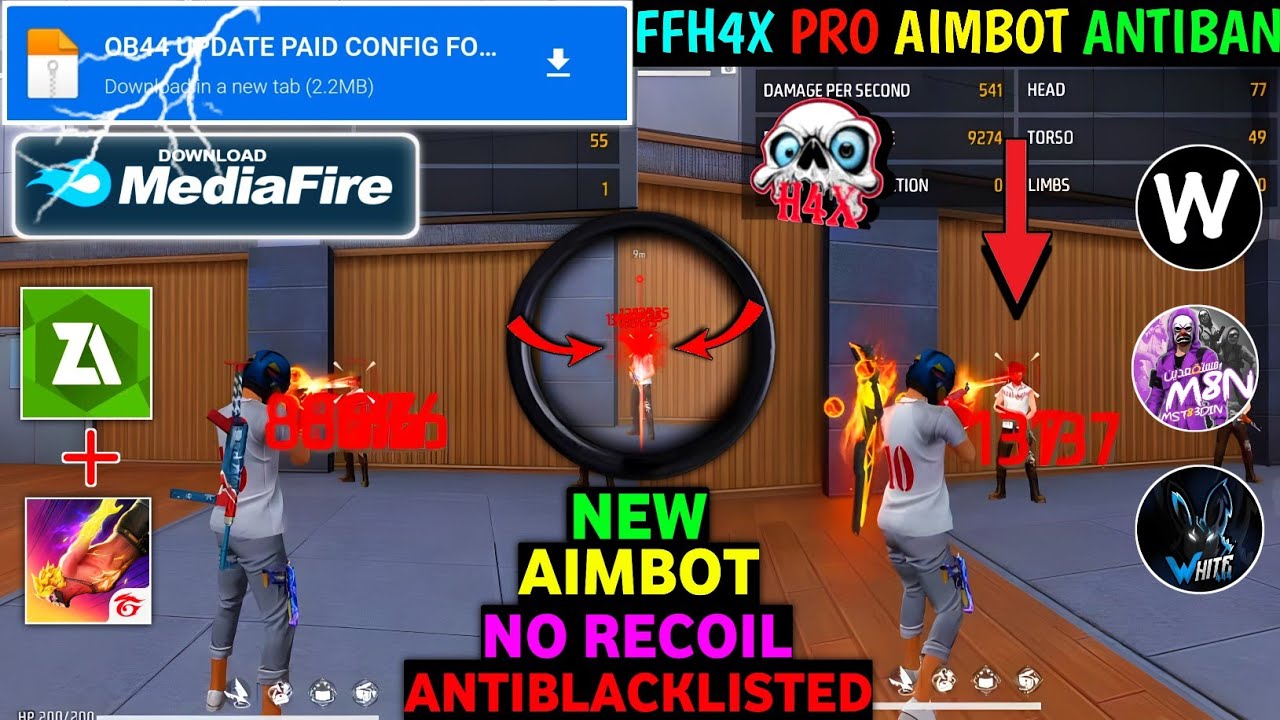 Free Fire Auto Headshot Config File🎯🌠 Macro Aimbot + No Recoil Regedit ...
