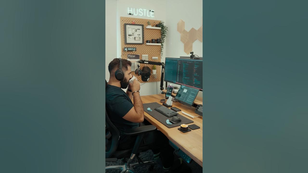 Cozy setup and coding vibes. - YouTube