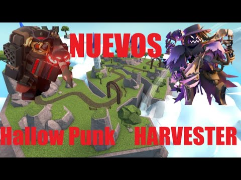 💣 Hallow Punk y Harvester 🏹 VS Molten Boss 🔥 EN The Heavens 🏰 | Roblox ...