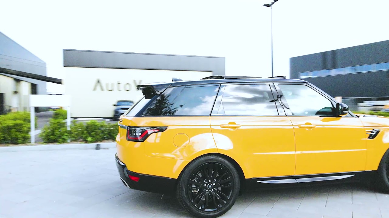 Range Rover Sport HSE Dynamic - Full wrap. AutoVentura Goes - YouTube
