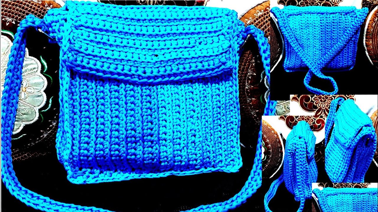 Amezing DIY Crochet Beg |Crochet Sholuder Bag| Super Easy Tutorial ...