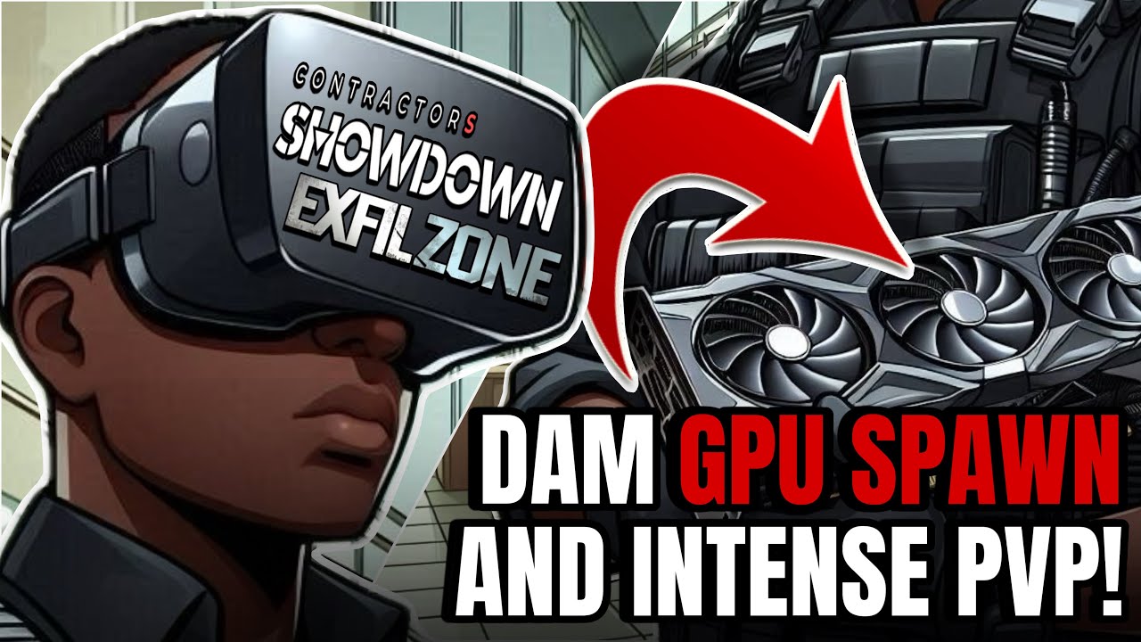INSANE $500k Dam Raid! GPU Spawn Location! Amazing PVP! (3 Kills!) - Contractors Showdown Exfil ...