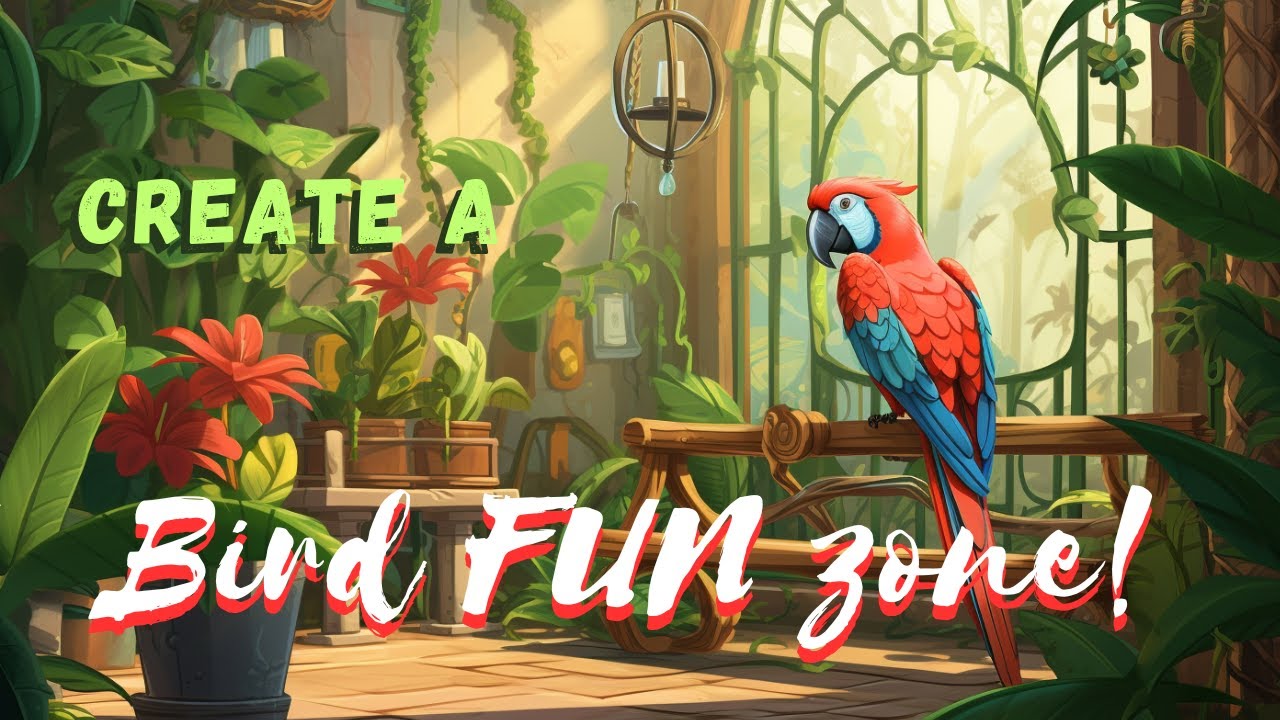🦜Feathered Fun Zone: Designing a PARROT Playroom with 5 Key ...