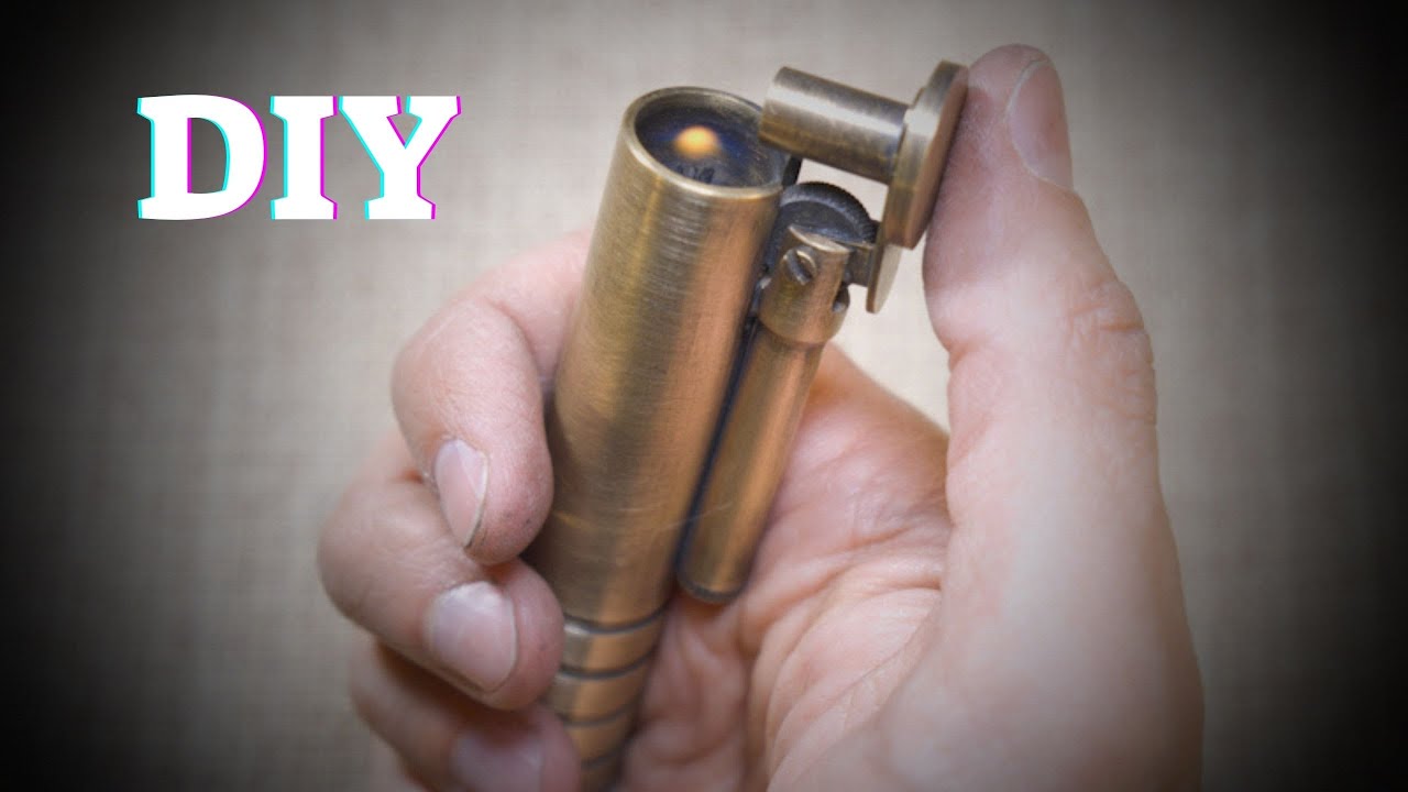 How to make a military lighter? | Diy special ignition mechanism - YouTube