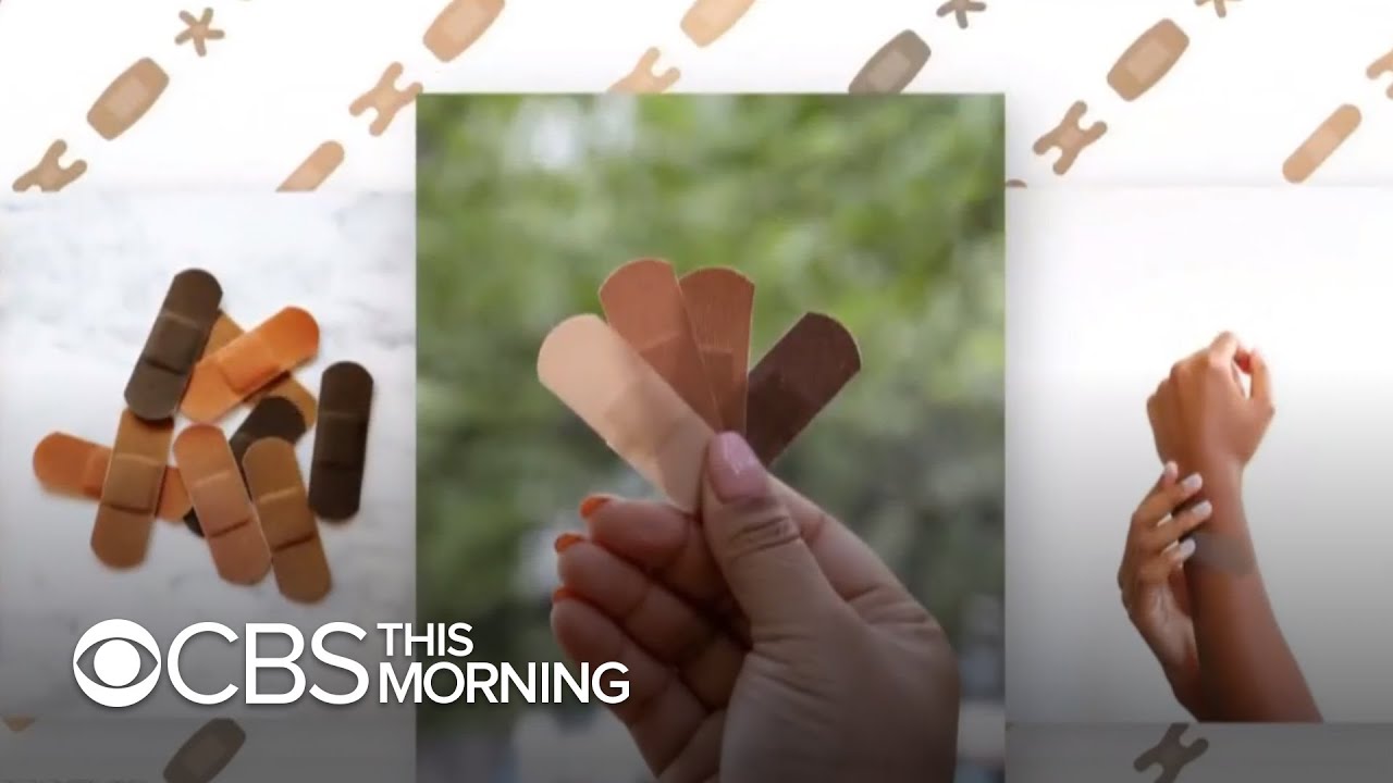 First-aid products for everyone's skin tones - YouTube