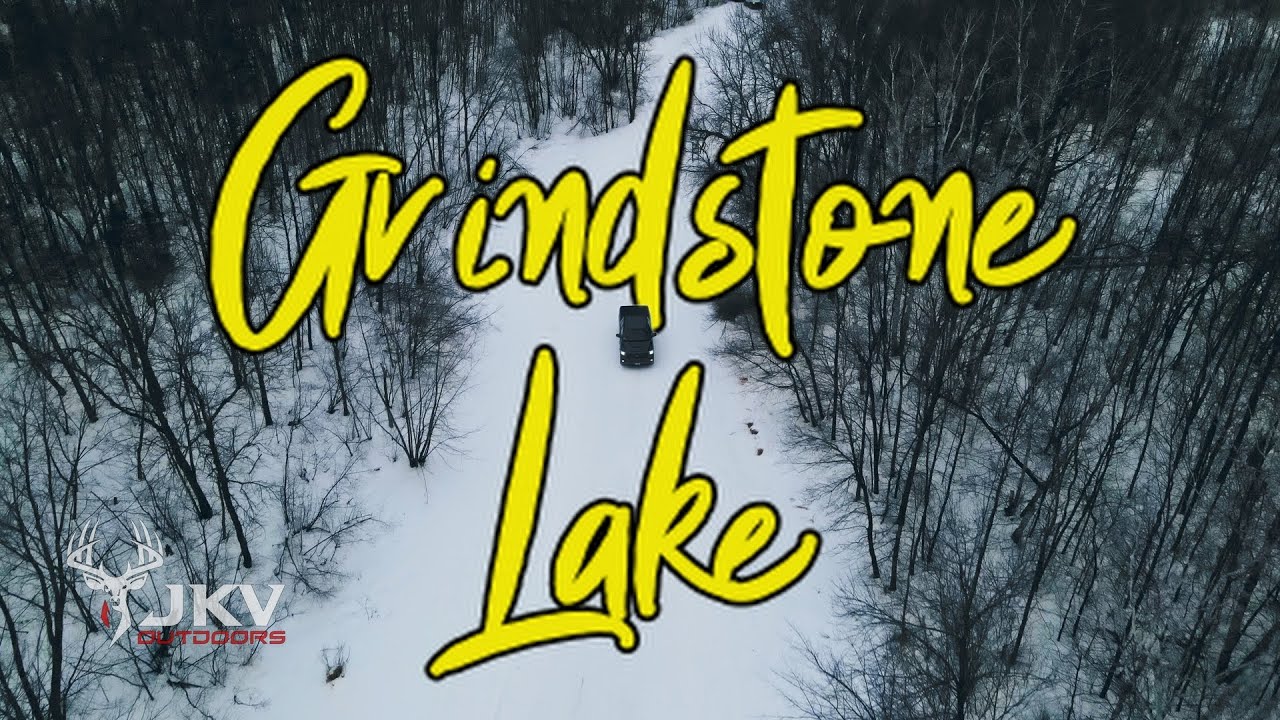 Grinding It Out on Grindstone Lake | Ice Fishing - YouTube