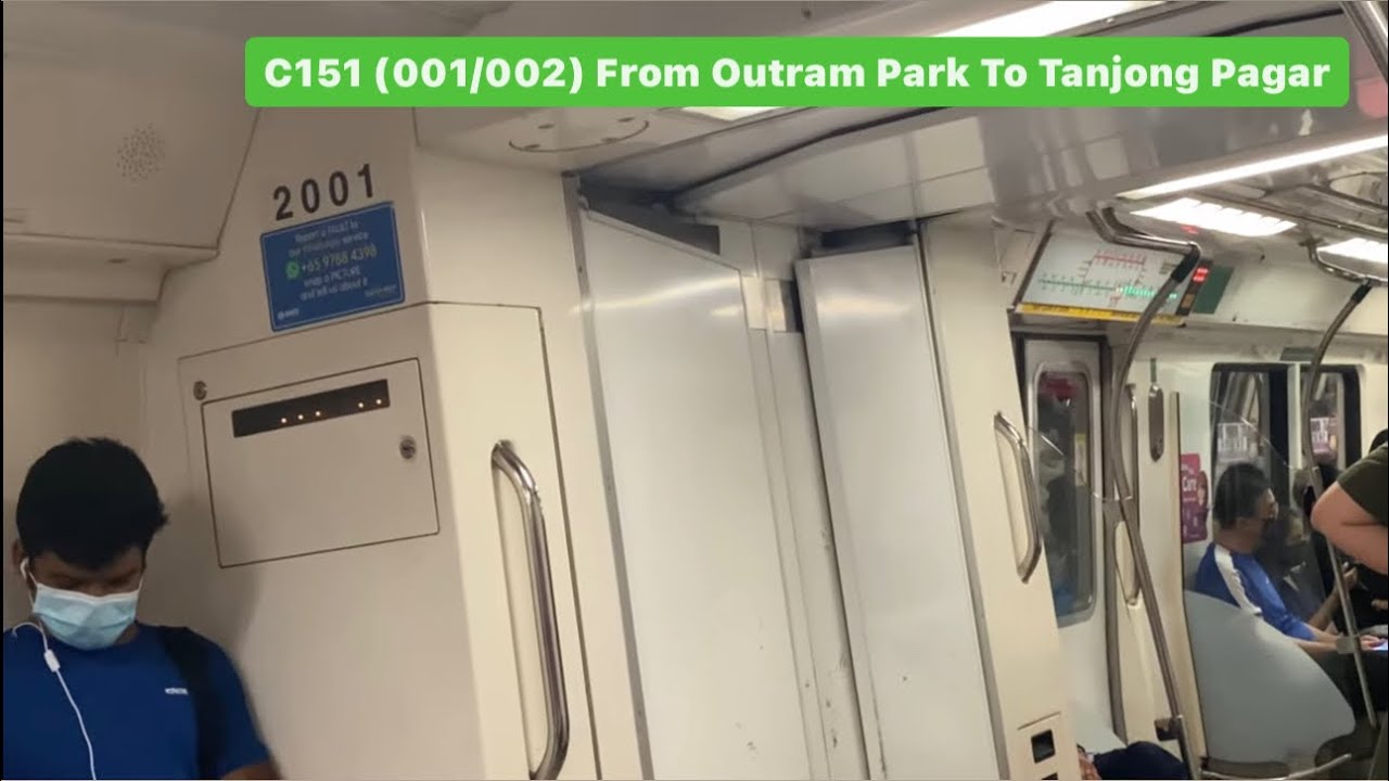 [Retired][SMRT] C151 (001/002) from Outram Park to Tanjong Pagar(1 ...