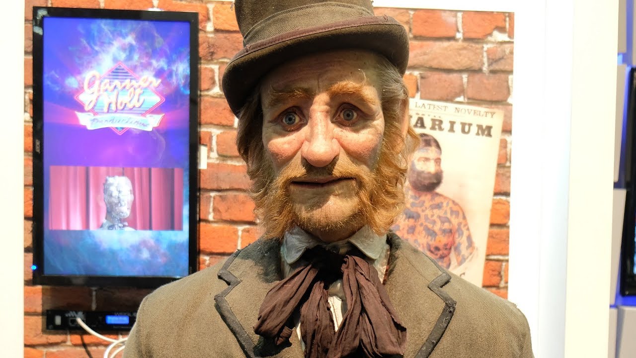 New super-expressive animatronic debuts from Garner Holt at Attractions ...
