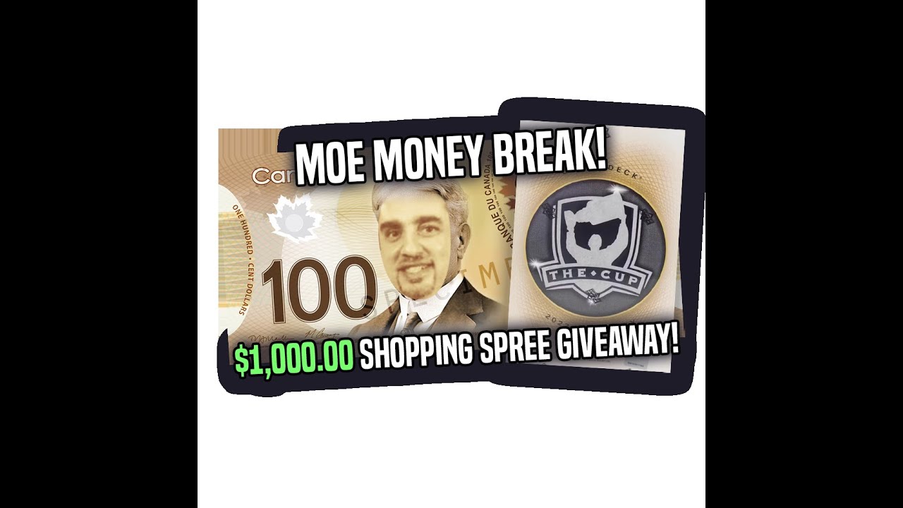 Break #4951 | 9 BOX MOE MONEY #3 WIN $1,000 SHOPPING SPREE -CUP ...